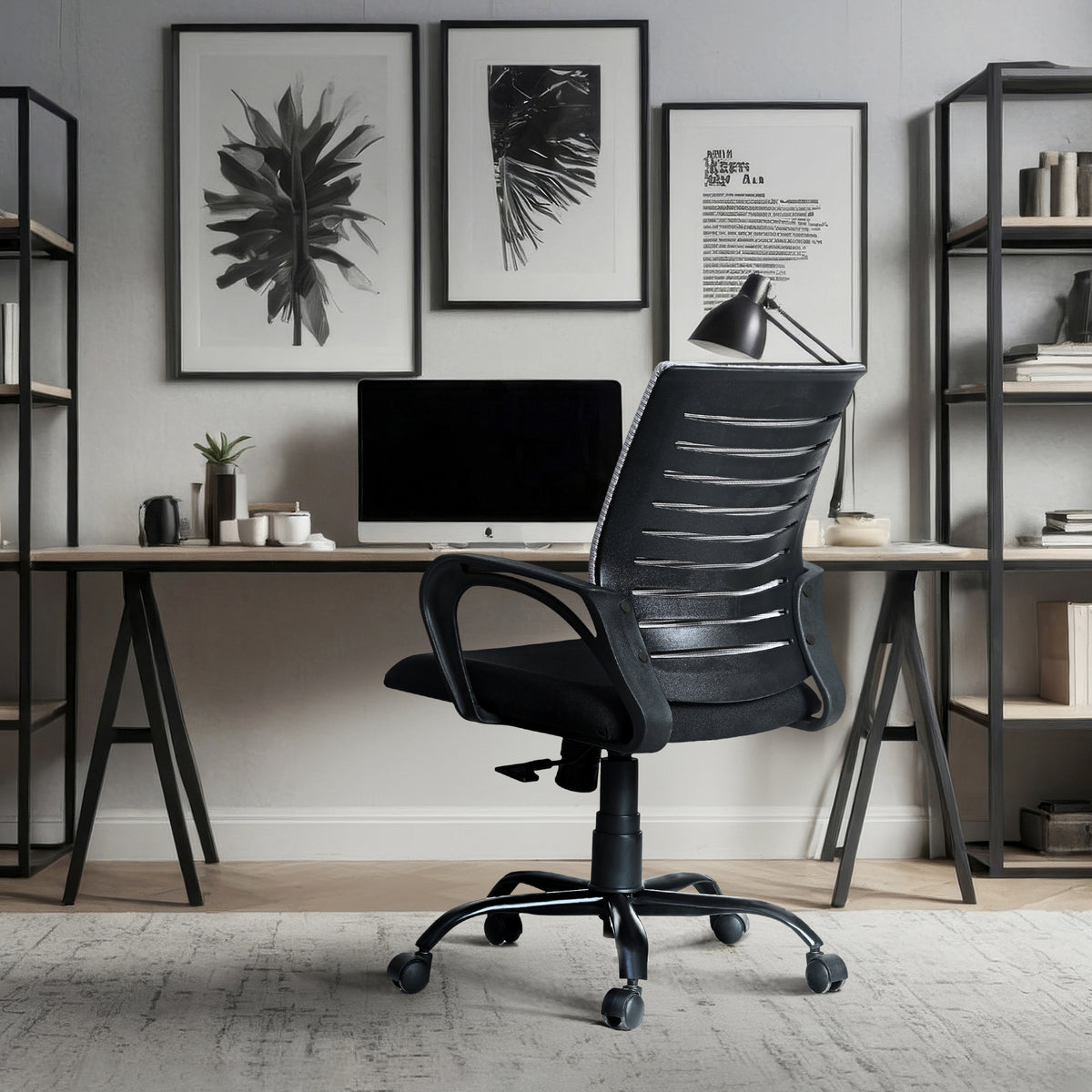 Blaze Mid-Back Office Chair – Ergonomic And Durable